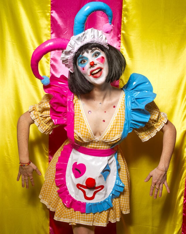 PVC Pop Art Clown - Snog The Frog